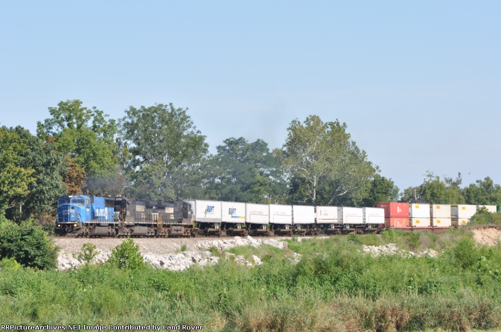 Ex Con NS 6768 On NS 216 Westbound